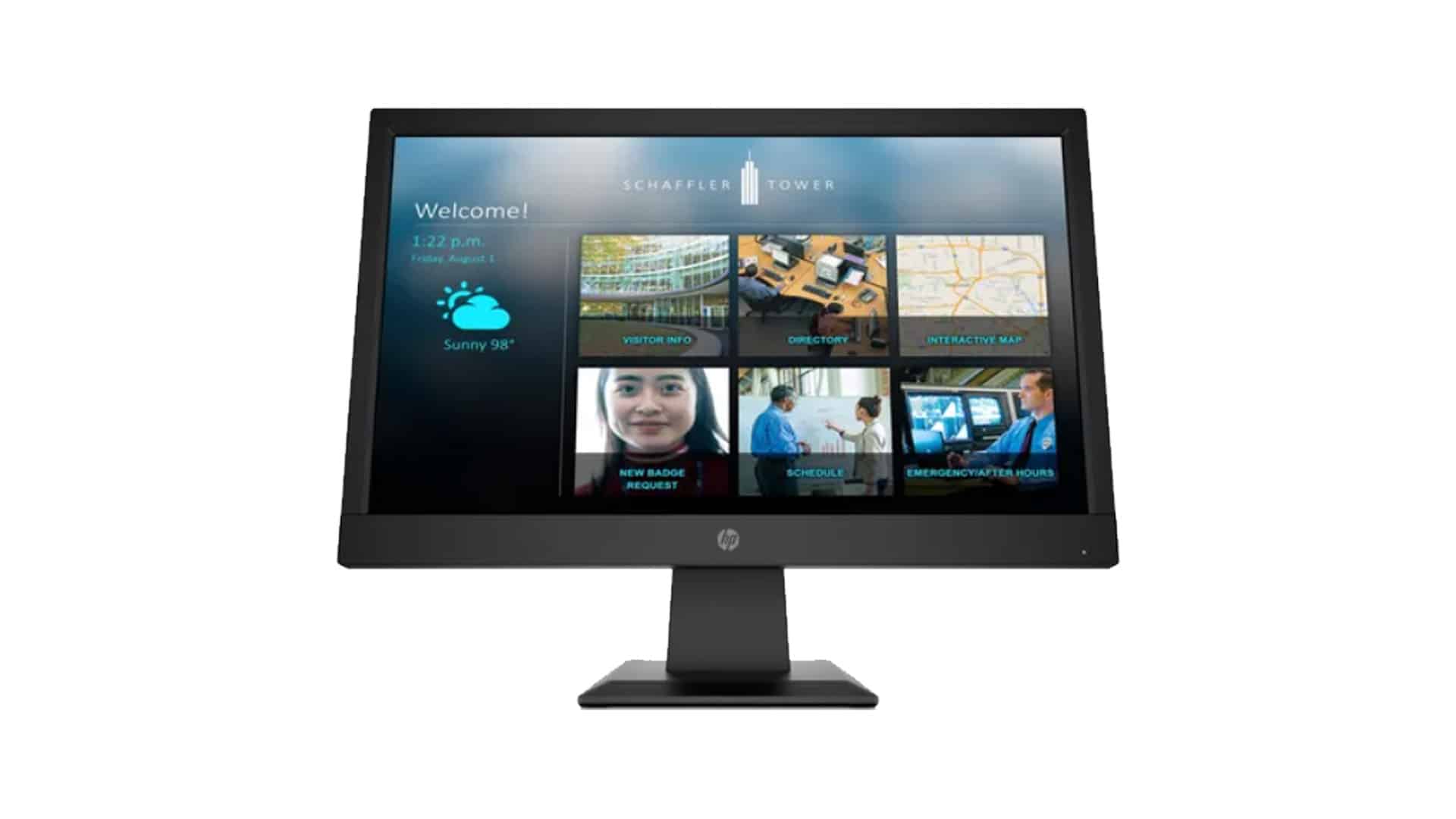 MONITOR LED 18.5″ HP P19B HDMI/VGA (9TY83AA) *SOLO INCLUYE CABLE HDMI ...