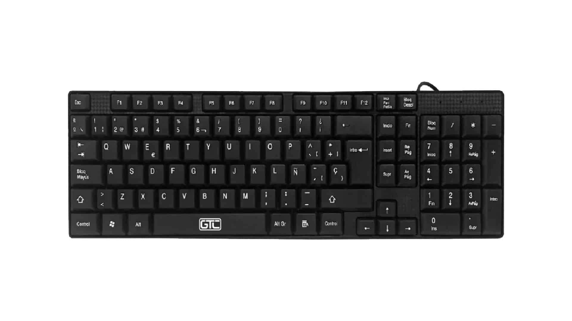 TECLADO USB GTC KBG-204 - INFORMÁTICA COENDA, Expertos en tecnologías