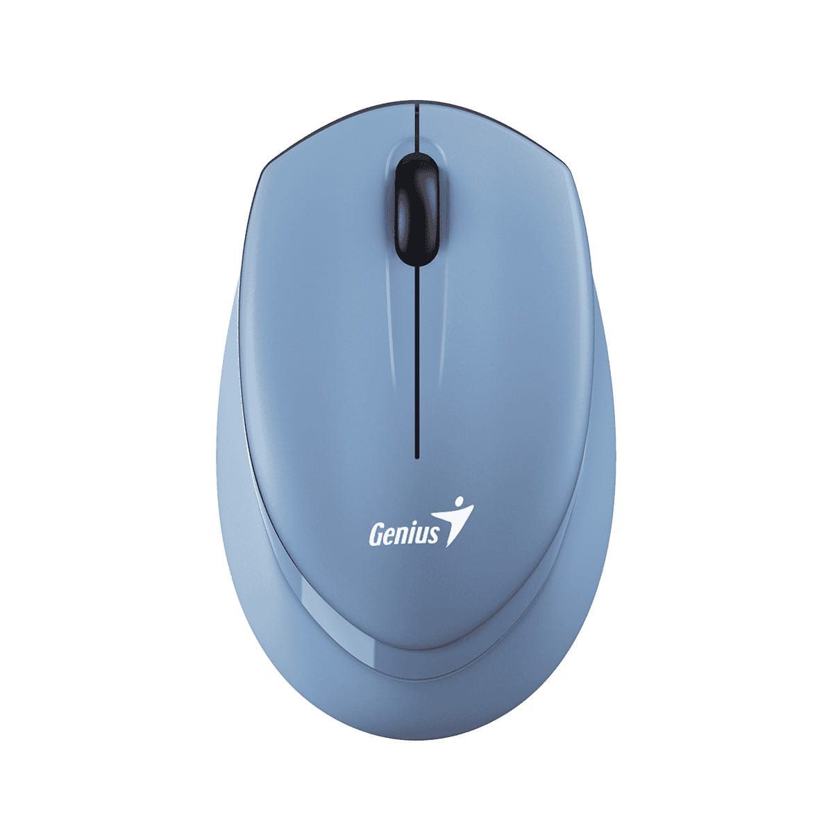 Mouse Inalámbrico Genius NX-7009 Azul Ergonómico y Preciso